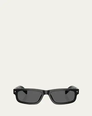 Prada Pr B11s Rectangle Sunglasses