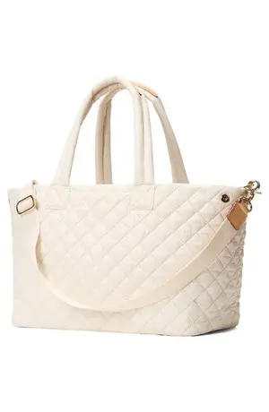 Mz Wallace Medium Metro City Tote - Sandshell