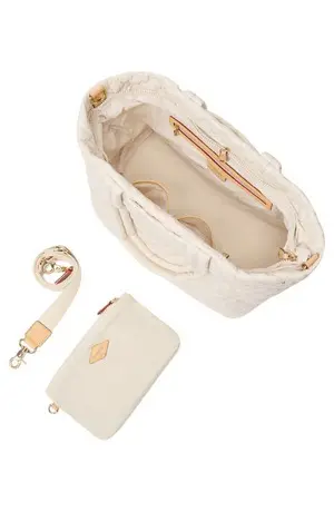 Mz Wallace Medium Metro City Tote - Sandshell