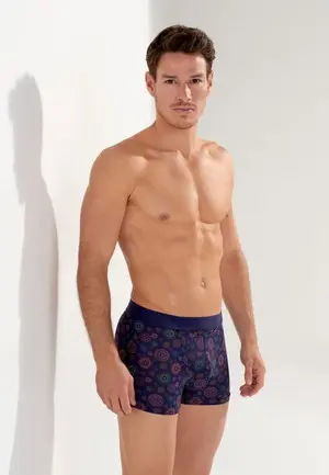 HOM Spectra Boxer Briefs Ho1 - Navy Print