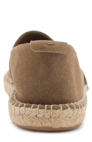 Mango Suede Espadrille - Medium Brown