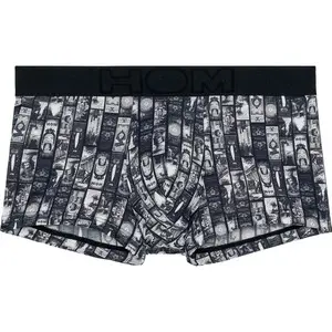 HOM Rockcity Trunk - Dark Grey Print
