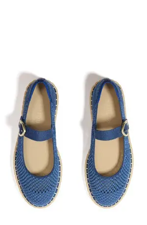 Rothy's Espadrille Mary Jane - Blue Breeze