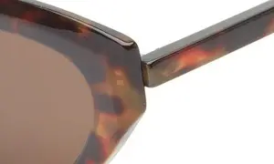 Bp. Narrow Cat Eye Sunglasses - Tortoise