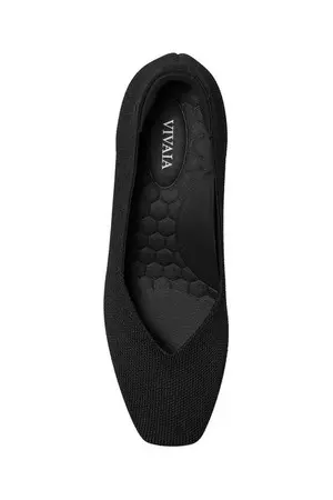 Vivaia Megan Square-toe Chunky Heels - Black