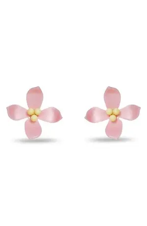 Lele Sadoughi Oleander Drop Earrings - Blush