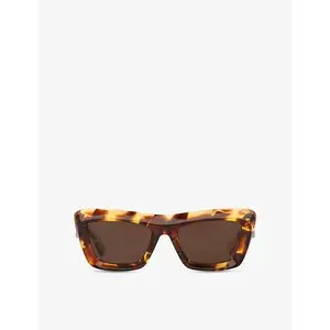 Ralph Lauren Acetate Rectangle-frame Sunglasses - Brown