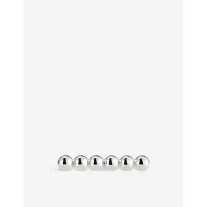 Christofle Perles Silver-plated Knife Rests Set Of 2