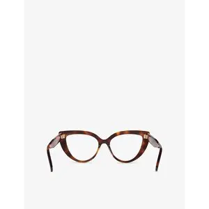 Gucci Gg1530o Cat-eye Frame Acetate Eyeglasses