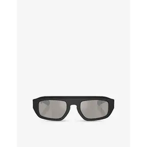 FERRARI Fh2010q Pillow-frame Sunglasses - Black