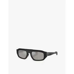 FERRARI Fh2010q Pillow-frame Sunglasses - Black