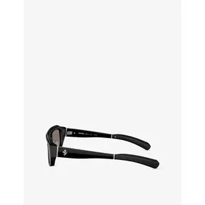 FERRARI Fh2010q Pillow-frame Sunglasses - Black