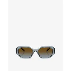 Michael Kors Irregular-frame Sunglasses - Blue