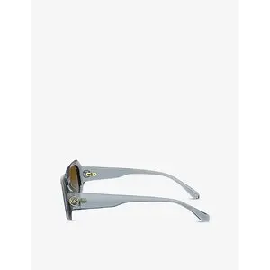 Michael Kors Siesta Key Irregular Sunglasses - Blue