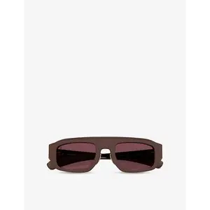 FERRARI Fh2010q Pillow-frame Sunglasses - Brown