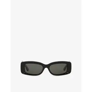 Gucci Gg1528s Square-frame Sunglasses - Black