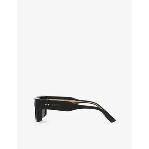 Gucci Gg1529s Square-frame Sunglasses - Black
