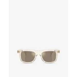 Moncler Me6004 Claro Square-frame Sunglasses - White