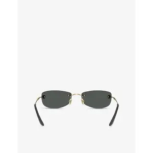 Versace Ve2279 Rectangle-frame Sunglasses