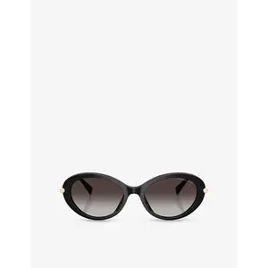 Michael Kors Rockaway Round-frame Sunglasses - Black