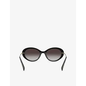 Michael Kors Rockaway Round-frame Sunglasses - Black