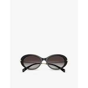 Michael Kors Rockaway Round-frame Sunglasses - Black