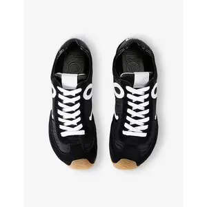 Loewe Ballet Runner 2.0 Leather And Shell Low-top Trainers - Black