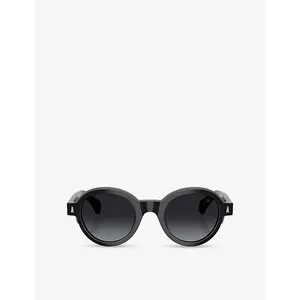 Moncler Rondosa Round-frame Sunglasses - Black