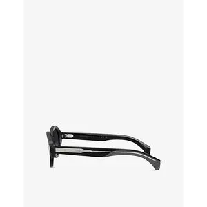 Moncler Rondosa Round-frame Sunglasses - Black