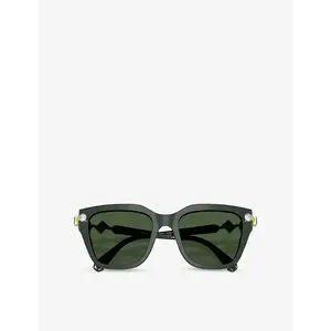 SWAROVSKI Sk6041 Irregular-frame Sunglasses - Green