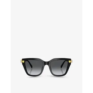SWAROVSKI Sk6041 Irregular Sunglasses - Black