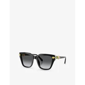 SWAROVSKI Sk6041 Irregular Sunglasses