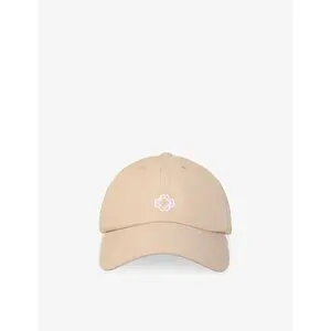 Maje Logo-embroidered Baseball Cap - Blanc
