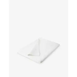 THE WHITE COMPANY Symons Super-king Egyptian-cotton Flat Sheet - White