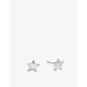 Monica Vinader Star Sterling- Stud Earrings - Silver