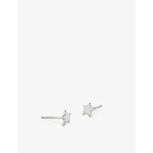Monica Vinader Star Sterling- Stud Earrings - Silver
