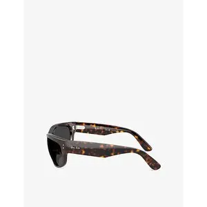 Ray-ban Pillow-frame Propionate Sunglasses - Brown
