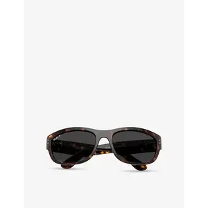 Ray-ban Pillow-frame Propionate Sunglasses - Brown