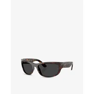 Ray-ban Pillow-frame Propionate Sunglasses - Brown