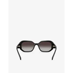 Michael Kors Siesta Key Irregular Sunglasses - Black
