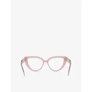 Gucci Gg1530o Cat-eye Frame Acetate Glasses