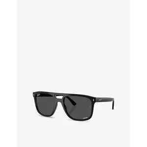 Ray-ban Square-frame Propionate Sunglasses - Black