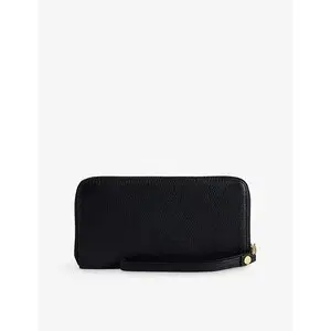 Zadig&Voltaire Compagnon Leather Wallet - Black Gold