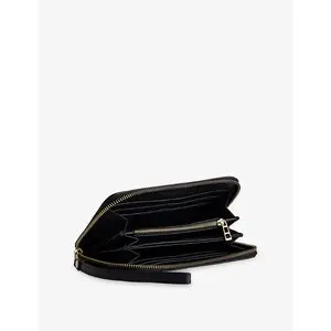 Zadig&Voltaire Compagnon Leather Wallet - Black Gold