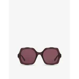 Chloé Ch0226s Square-frame Sunglasses - Purple