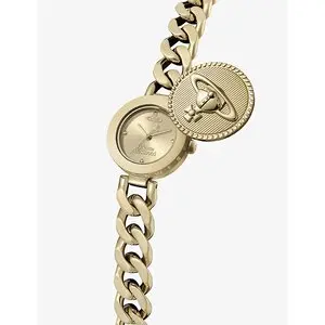 VIVIENNE WESTWOOD Orb Button Stainless-steel Watch - Gold