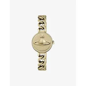 VIVIENNE WESTWOOD Orb Button Stainless-steel Watch - Gold