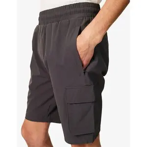 ARNE Utility Cargo Multi-pockets Stretch-woven Shorts - Grey