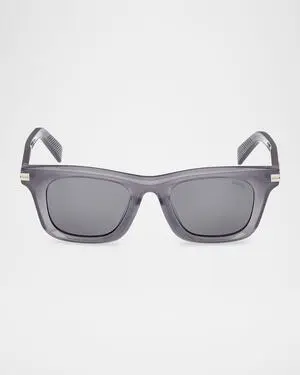 Zegna Rectangular Sunglasses