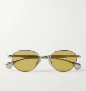Bottega Veneta Round Frame Sunglasses